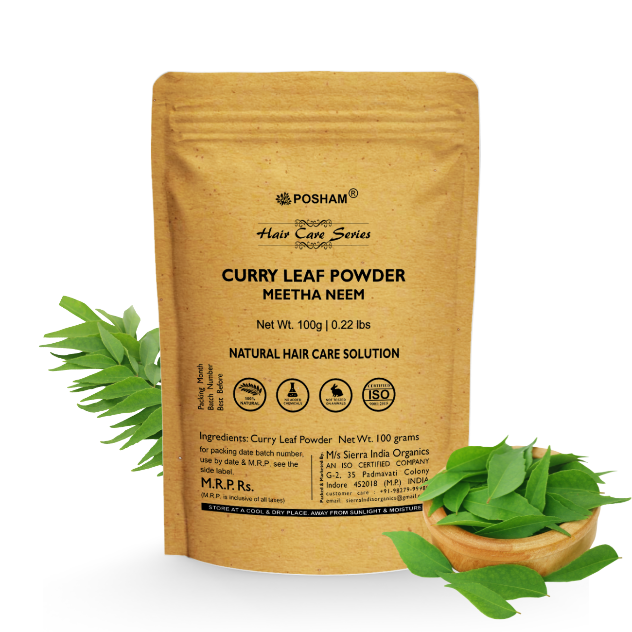 Curry Leaf Powder 100 Grams Ayurveda Indore